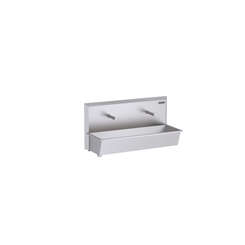 Stainless steel main sensor operated hand wash sink