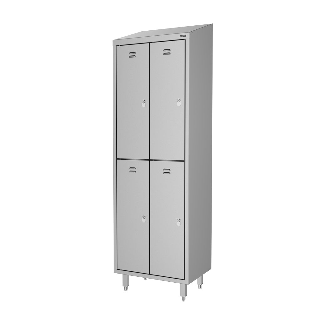 Deluxe Stainless Steel Lockers