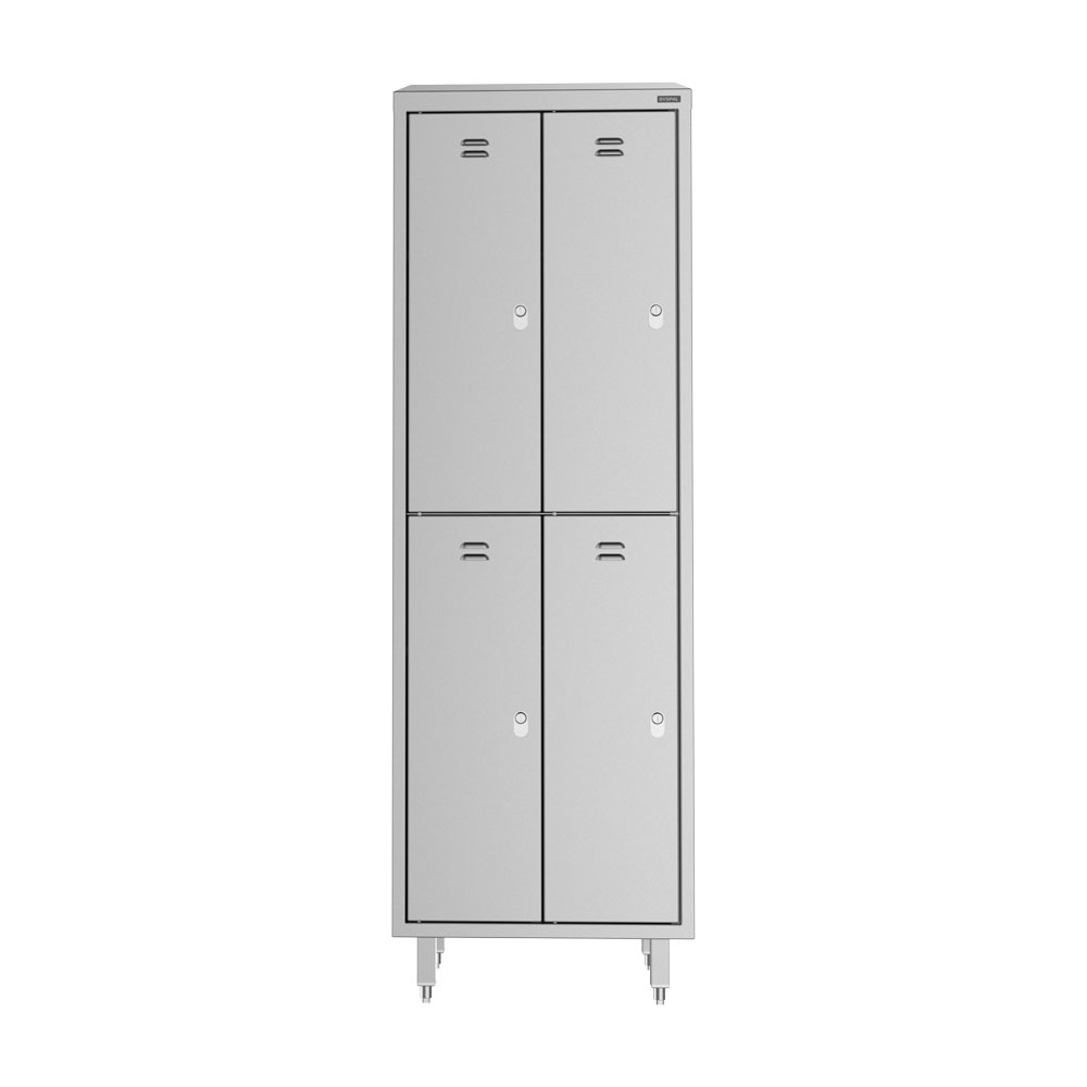 Deluxe Stainless Steel Lockers