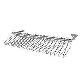 Wall Mounted Hanger Rail - 20 hanger