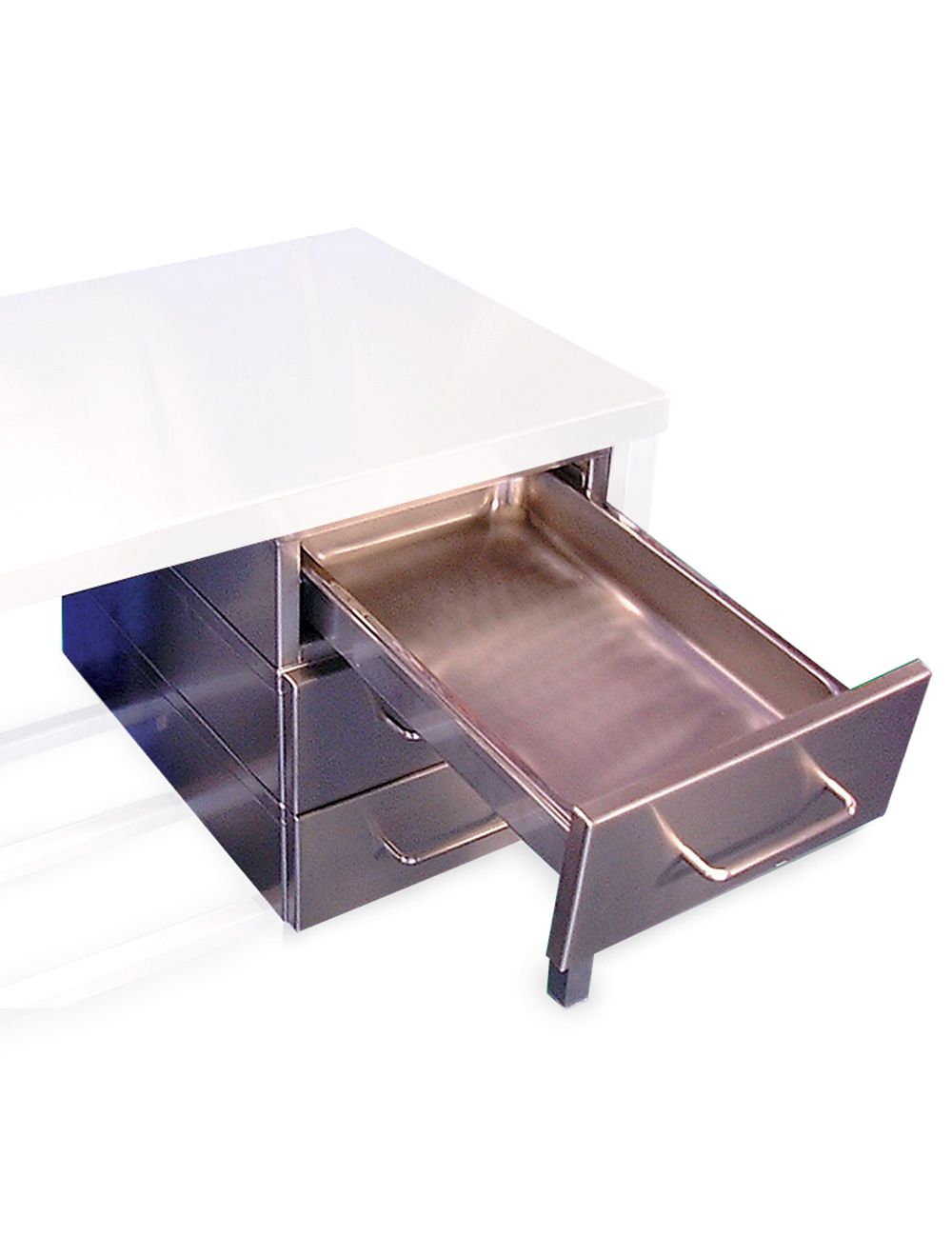 Stainless Steel Eco Table Drawers