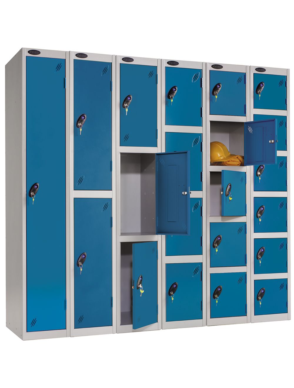 Mild steel staff lockers