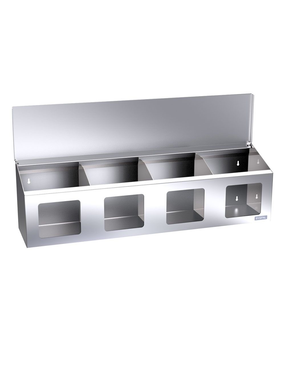 Consumable Dispenser with Vision Panel - Quadruple