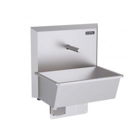 Knee Push Operated Stainless Steel Hand Wash Sink