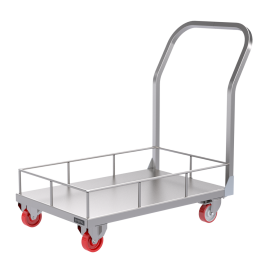 Rimmed Platform Trolley