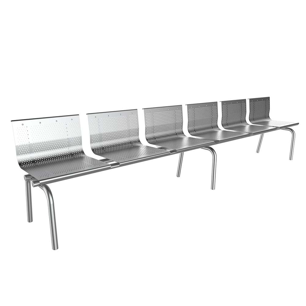 Stainless steel seating